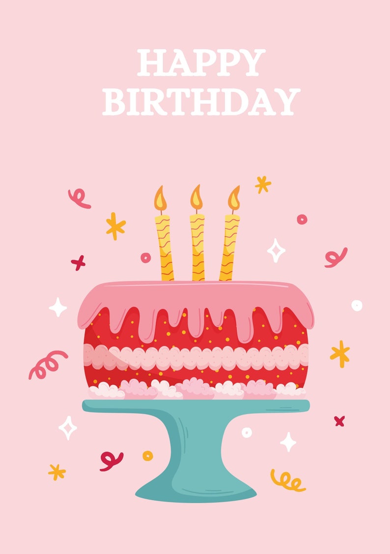 Personalized Musical Birthday Card for Her: Custom Song Gift - Etsy ...