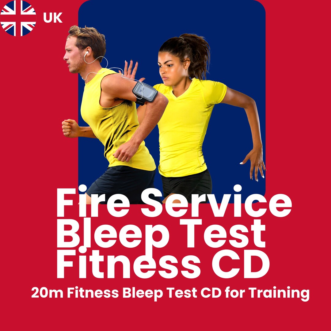 Fire Service Bleep Test CD: 20m Fitness Training Audio - Etsy