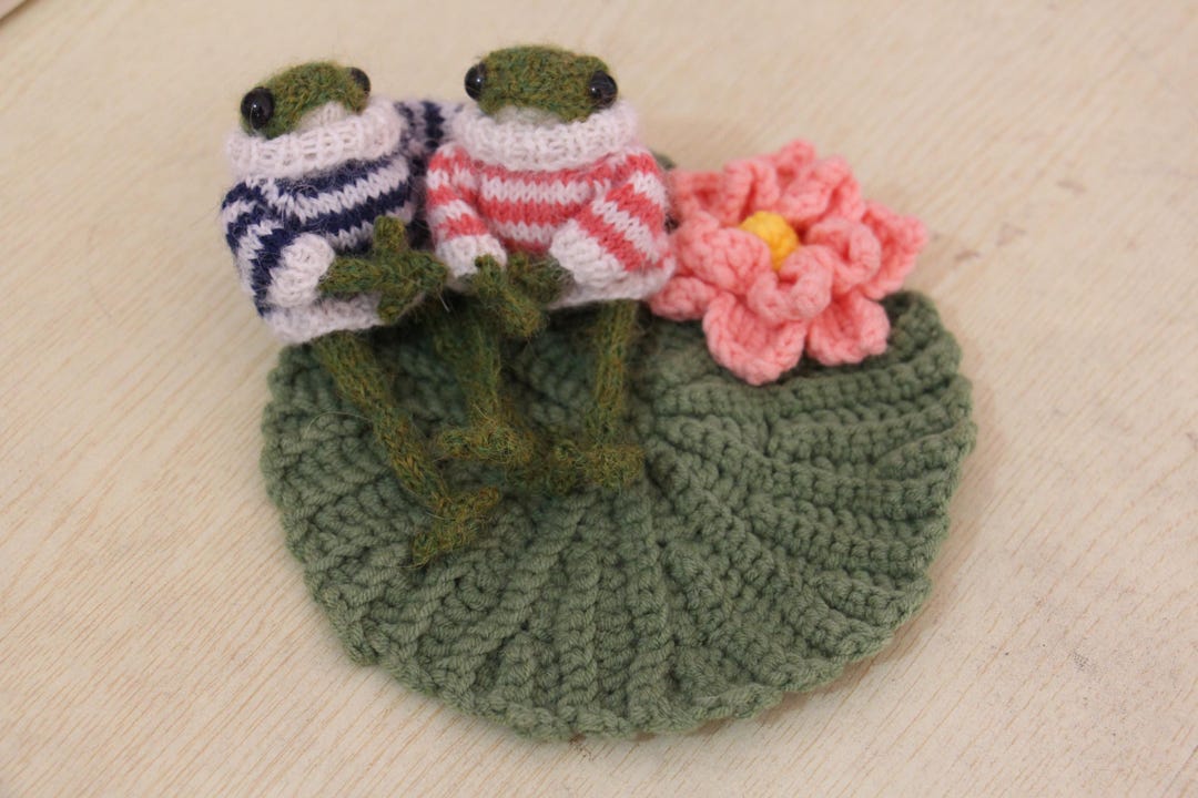 Crochet Frogs, Handsome Frogs, Beautiful Frogs, Mr. Frog, Handmade ...