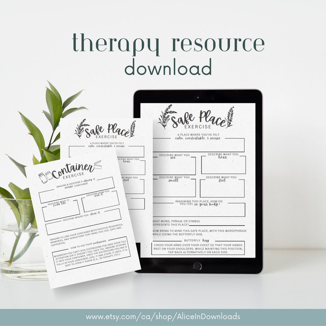 Therapeutic Resource Exercises - Etsy