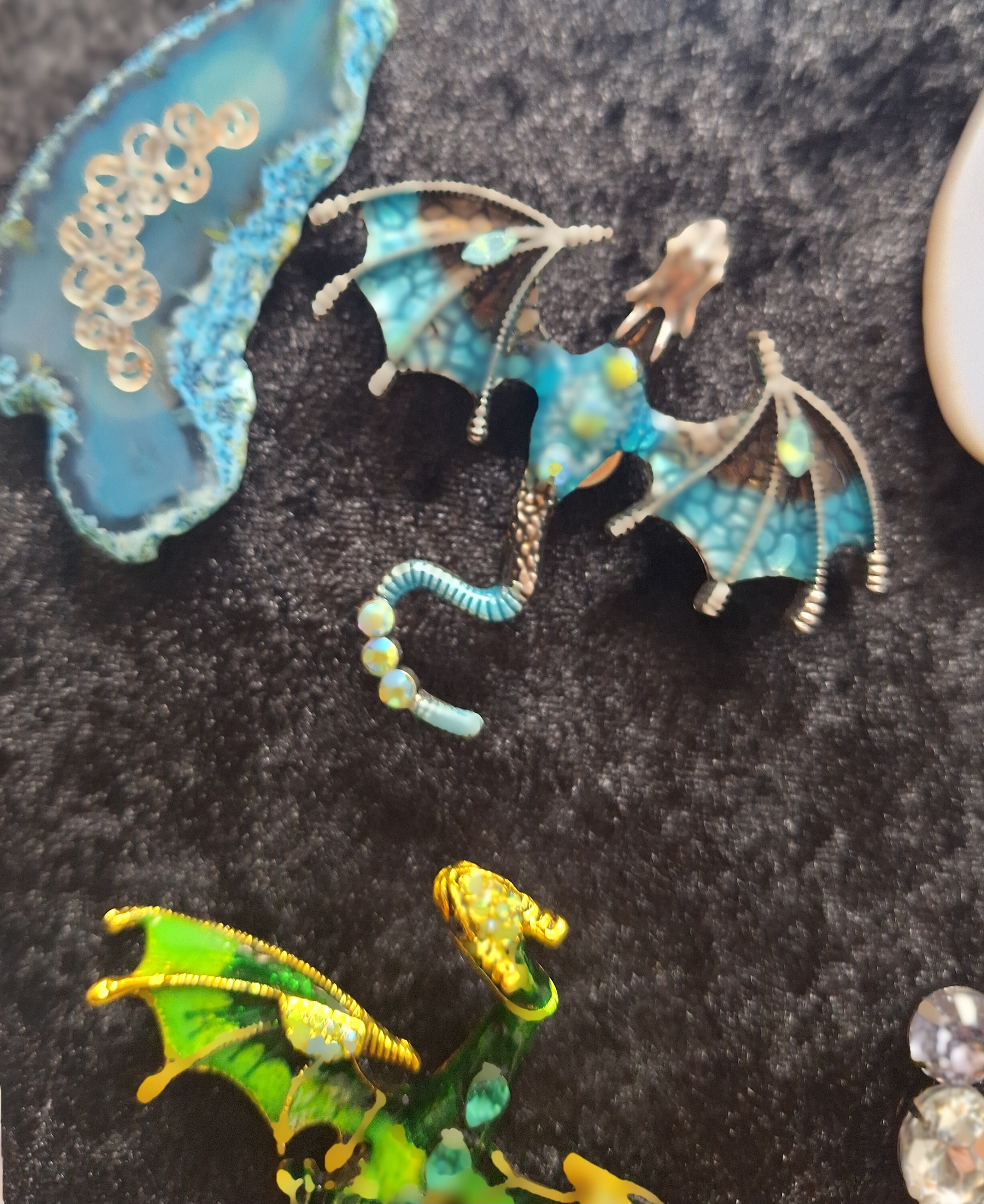 Dragon Magnets, Repurposed Brooches, Fun Magnets, Refrigerator Magnets ...