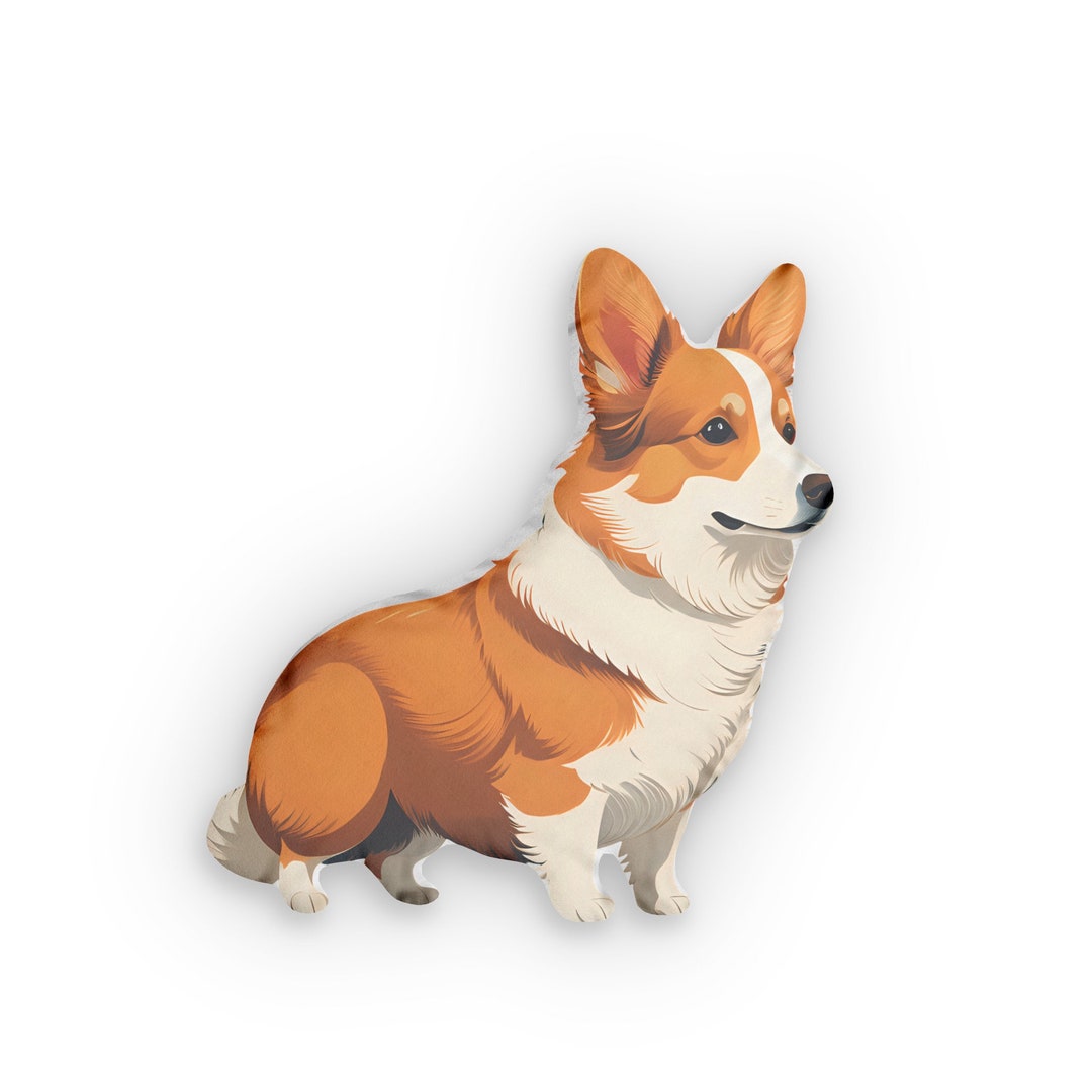 Corgi - Shaped Pillow - Etsy