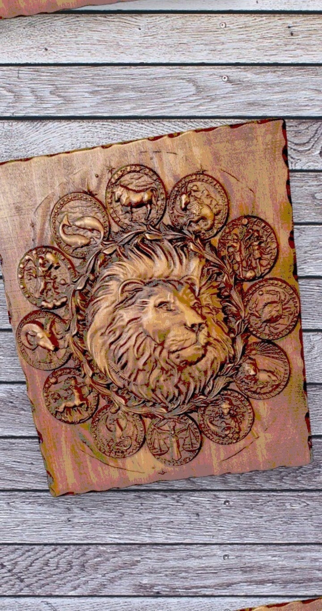 Wooden Lion Wall Art,handmade,home Decor,gift,wood Sculpture,wooden ...