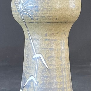 Japan Vintage Minimalist Ceramic Wabisabi Vase Ikebana Craft 1960 ...