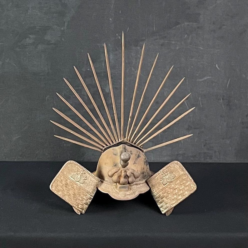 Japan Vintage Kabuto Samurai Helmet Yoroi Bushi Art 1970 - Etsy