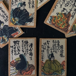 Japan Vintage Karuta Hyakunin Isshu Card Game 1920 Uta-garuta - Etsy