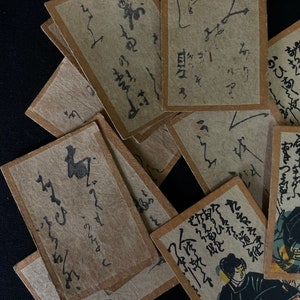 Japan Vintage Karuta Hyakunin Isshu Card Game 1920 Uta-garuta - Etsy