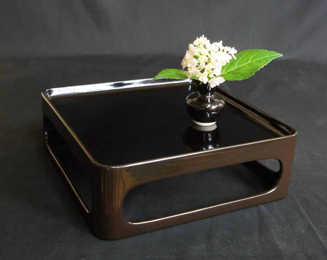 Japan Vintage Lacquered Wood Tray 1960 Ozen Bon Wood Table - Etsy