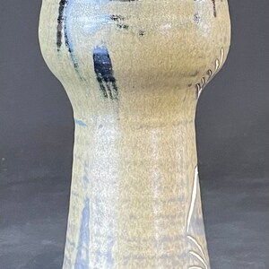 Japan Vintage Minimalist Ceramic Wabisabi Vase Ikebana Craft 1960 ...