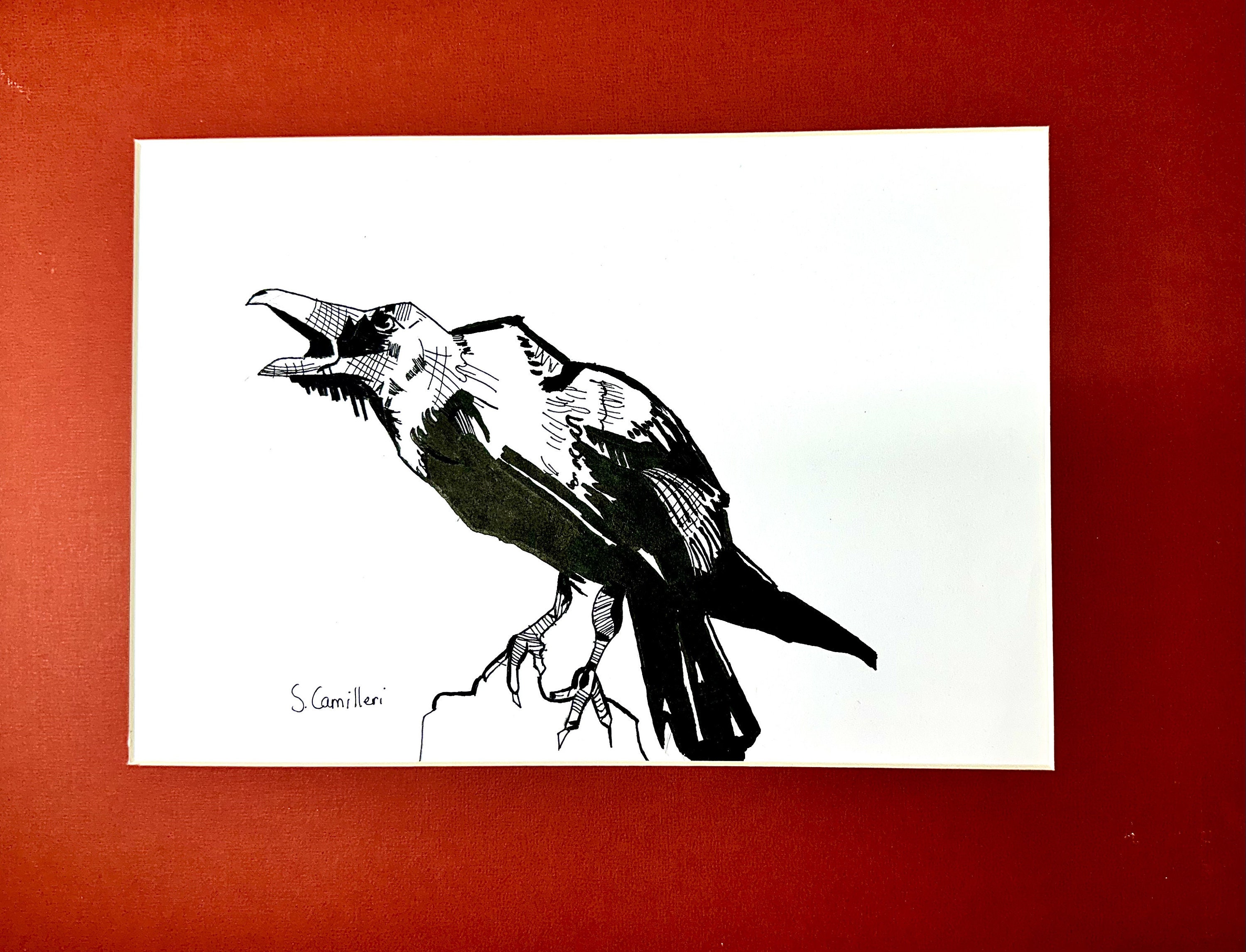 10 Pc Pen on Paper Drawings From an Upcoming Maltese Artist - Etsy