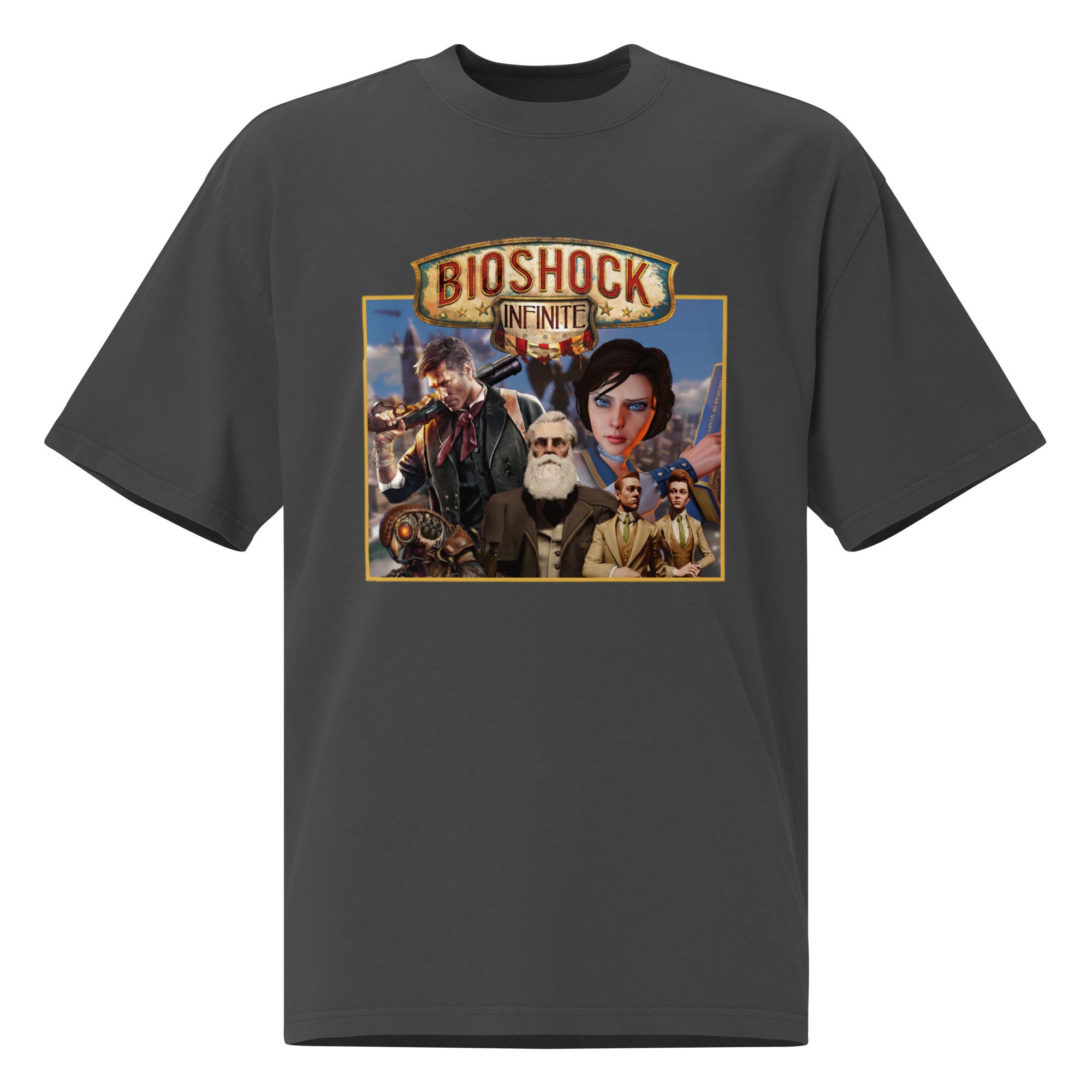 Bioshock Infinite Oversized T-shirt Bioshock Infinite Shirt Gaming ...