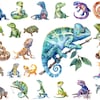 Reptile PNG Herpetology Svg Lizard Clipart Lizard Wall Decor Lizard ...