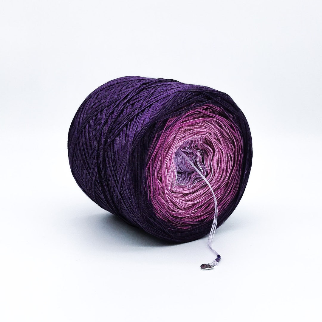 Gradient Yarn Cake ~ Cardigan ~ Yarn Cake ~ Cotton / Acrylic Yarn ...