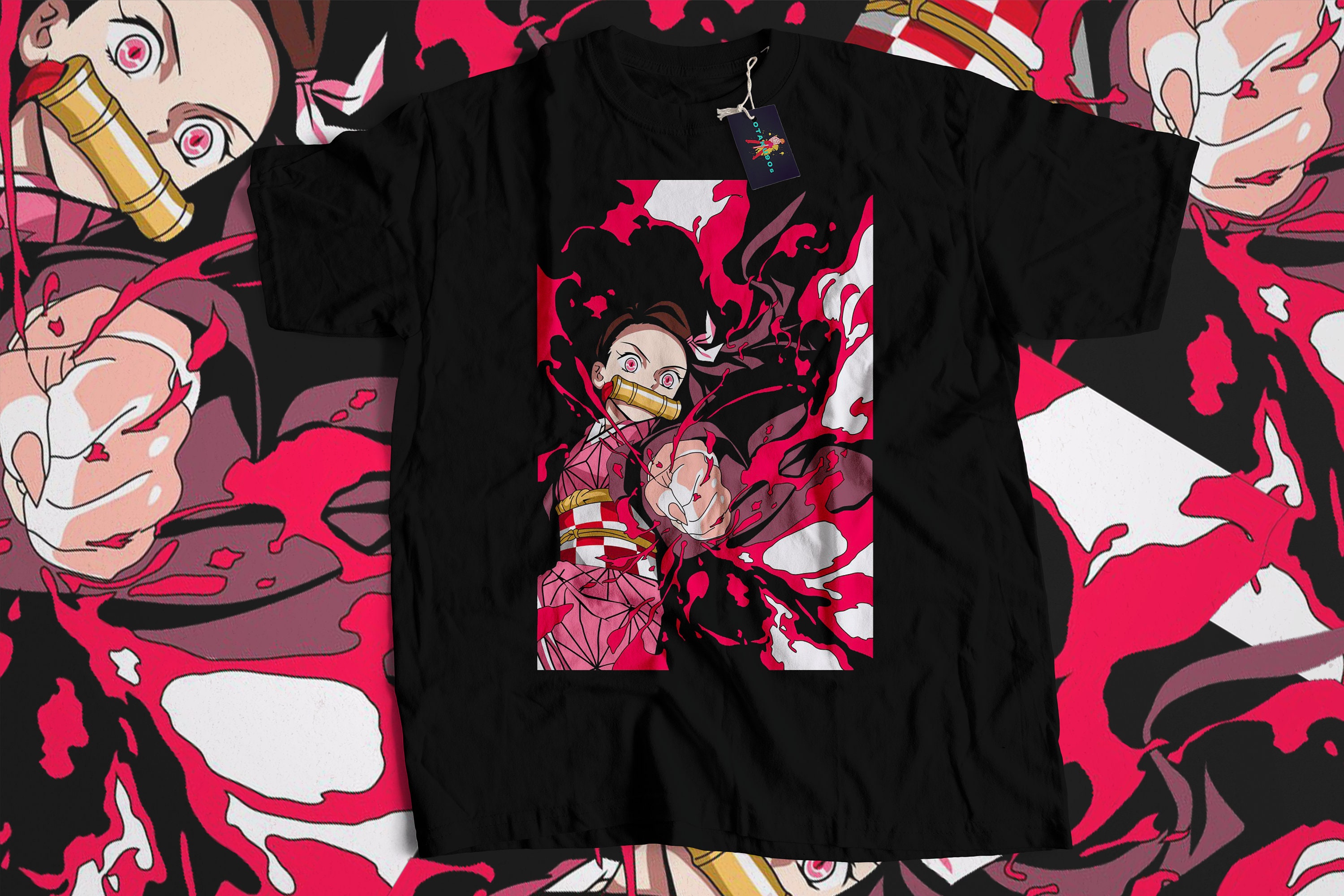 Nezuko Kamado Shirt, Nezuko Kamado Tees, Nezuko Kamado T-shirt, Anime ...