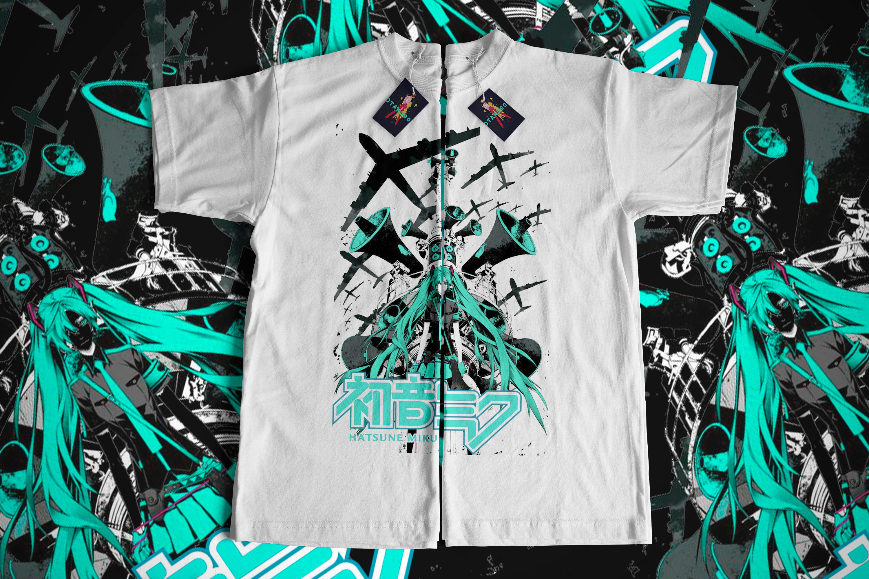 Hatsune Miku Shirt, Manga T-shirt, Japanese Streetwear, Japanese Style ...