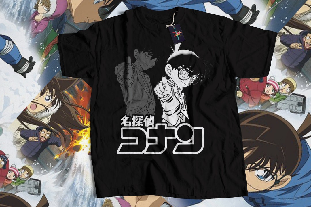 Unique Detective Conan Anime Tshirt - Etsy