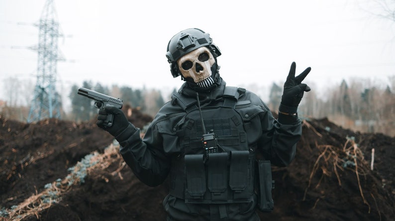 Buy Durable Ghost Mask Balaclava, Call of Duty Ghost Cosplay, Cod Ghost ...