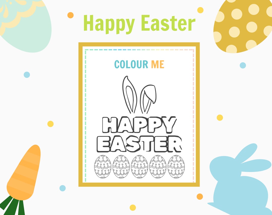 Printable Easter Games, Happy Easter Games Template, Easter Games for Kids and Family, Easter ...