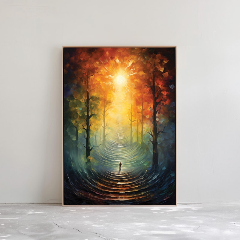 Oil Painting Chakra - Etsy