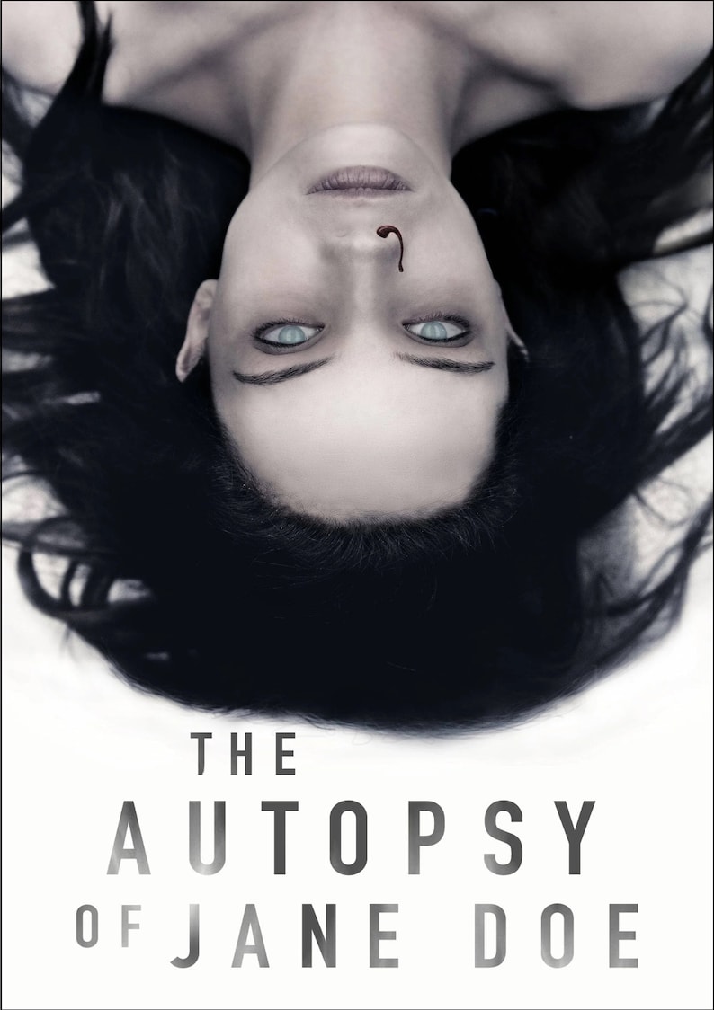 The Autopsy of Jane Doe 2016 Movie Poster Canvas Matte Silk A1 A2 A3 A4 A5 A6 11х17 18Х24 24Х36 ...