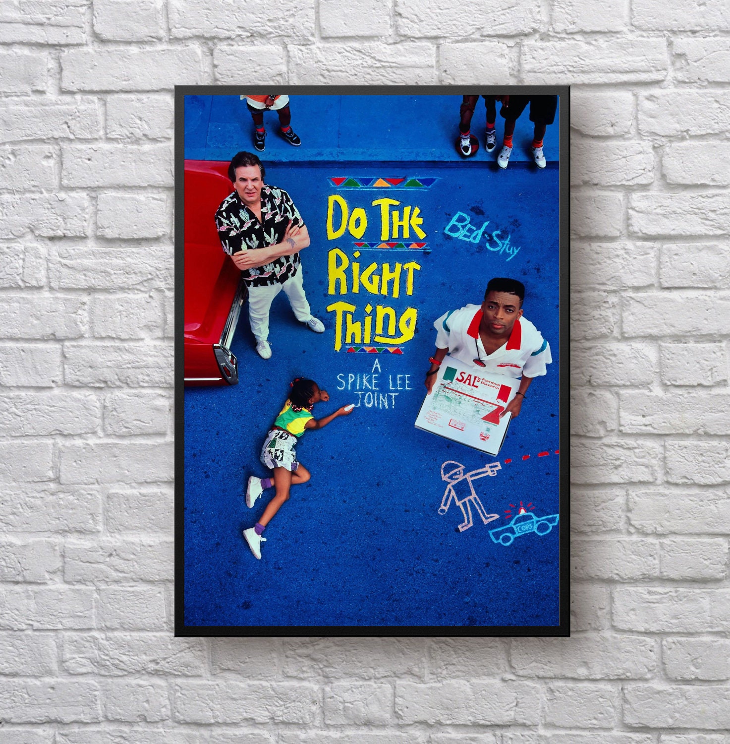 Do the Right Thing 1989 Movie Poster Canvas Matte Silk A1 A2 A3 A4 A5 ...