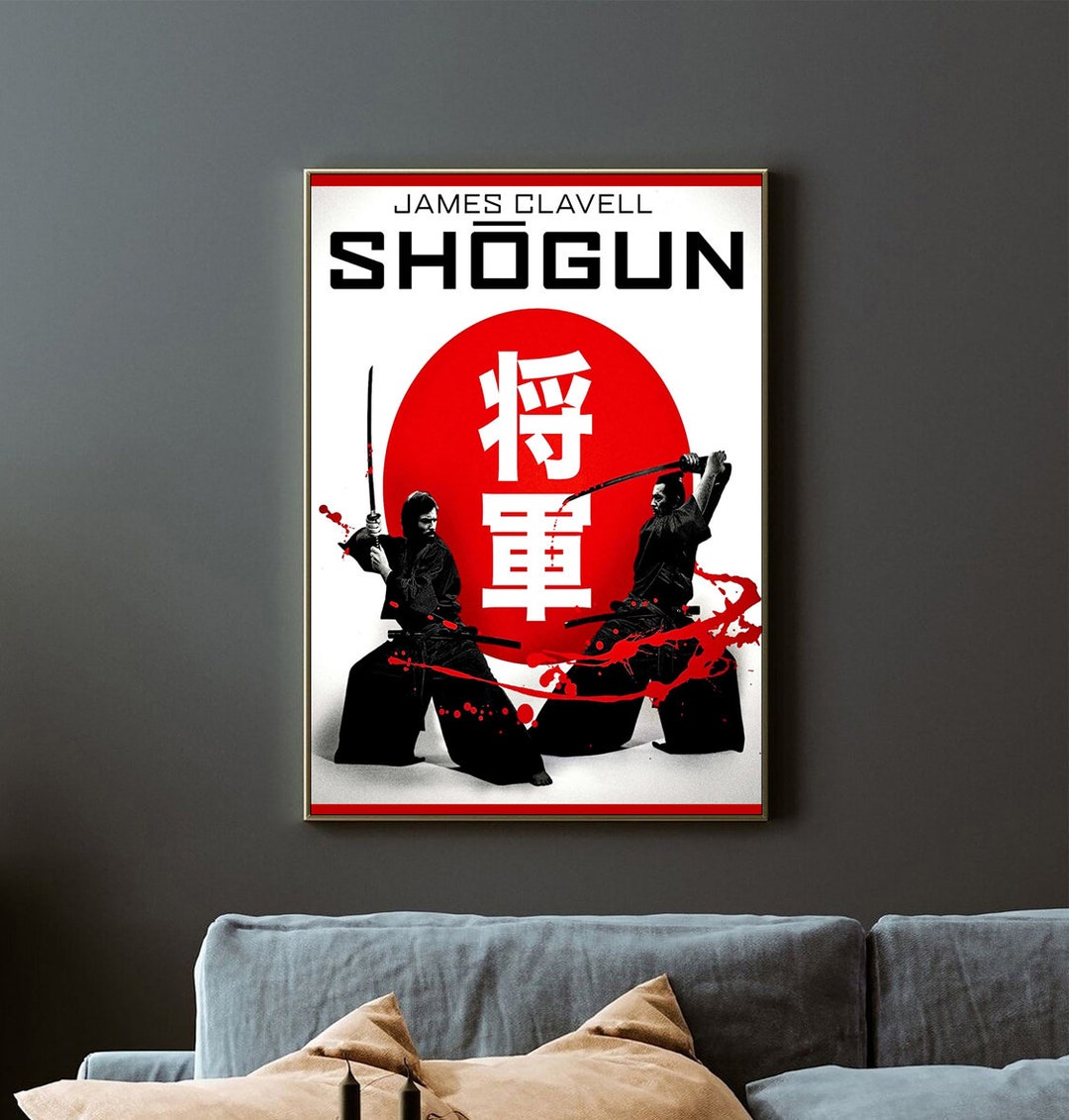 Shogun 1981 Classic Movie Poster Canvas Matte Silk A1 A2 A3 A4 A5 A6 ...