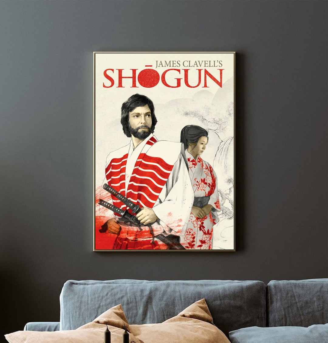 Shogun 1981 Classic Movie Poster Canvas Matte Silk A1 A2 A3 A4 A5 A6 ...