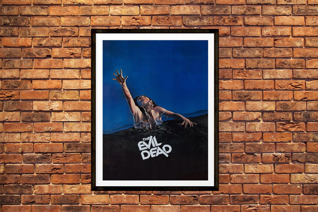 The Evil Dead 1981 Horror Movie Cover Poster the Evil Dead Classic ...