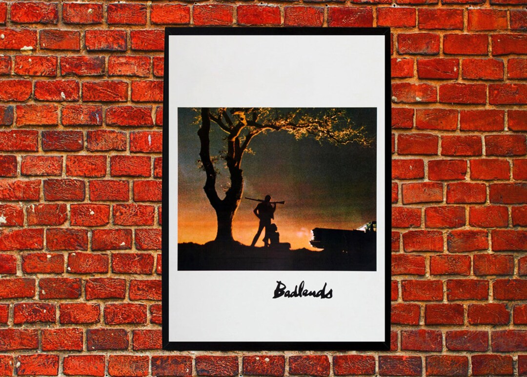 Badlands 1974 Classic Movie Cover Poster Canvas Matte Silk A1 A2 A3 A4 ...