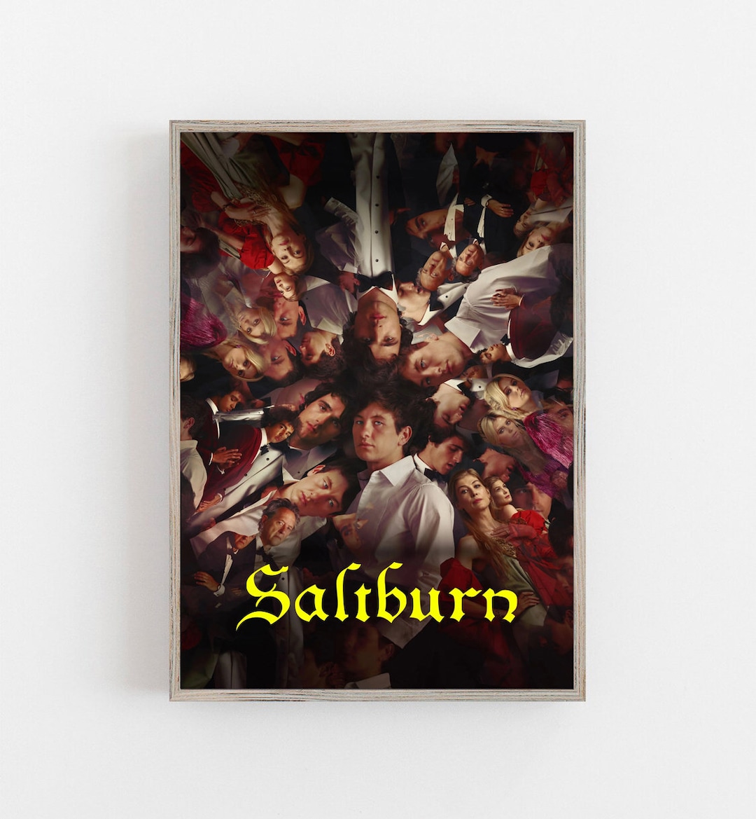 Saltburn 2023 Movie Cover Poster Saltburn Movie Poster Print, Room ...