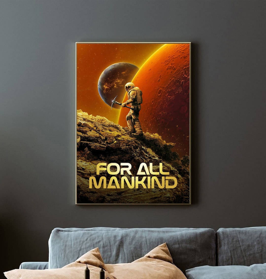 For All Mankind 2019 Sci-fi TV Show Tv Series Space Adventure Gift ...