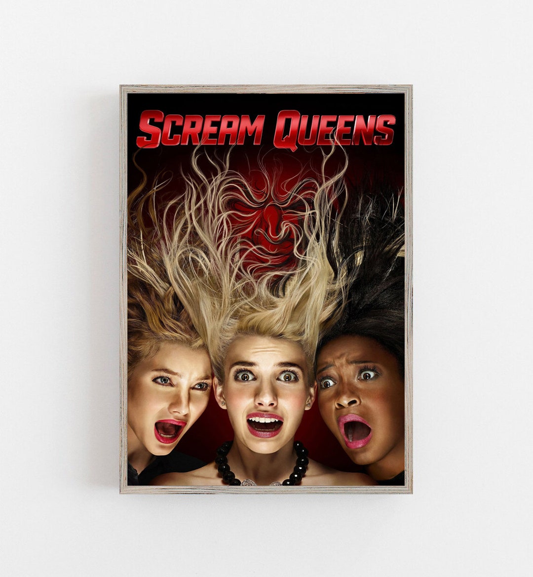 Scream Queens 2015 TV Series Poster Canvas Matte Silk A1 A2 A3 A4 A5 A6 ...