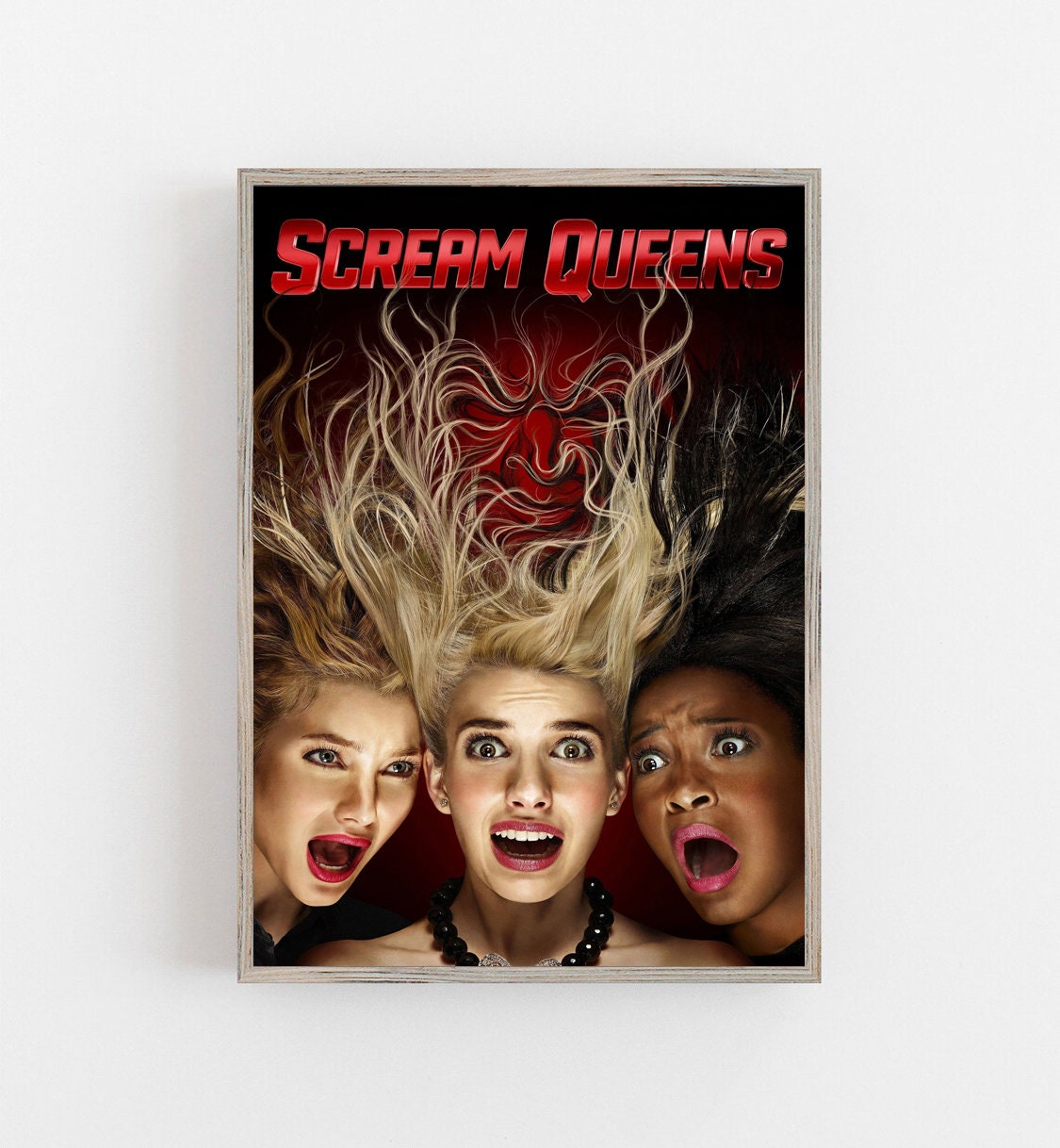 Scream Queens 2015 TV Series Poster Canvas Matte Silk A1 A2 A3 A4 A5 A6 ...