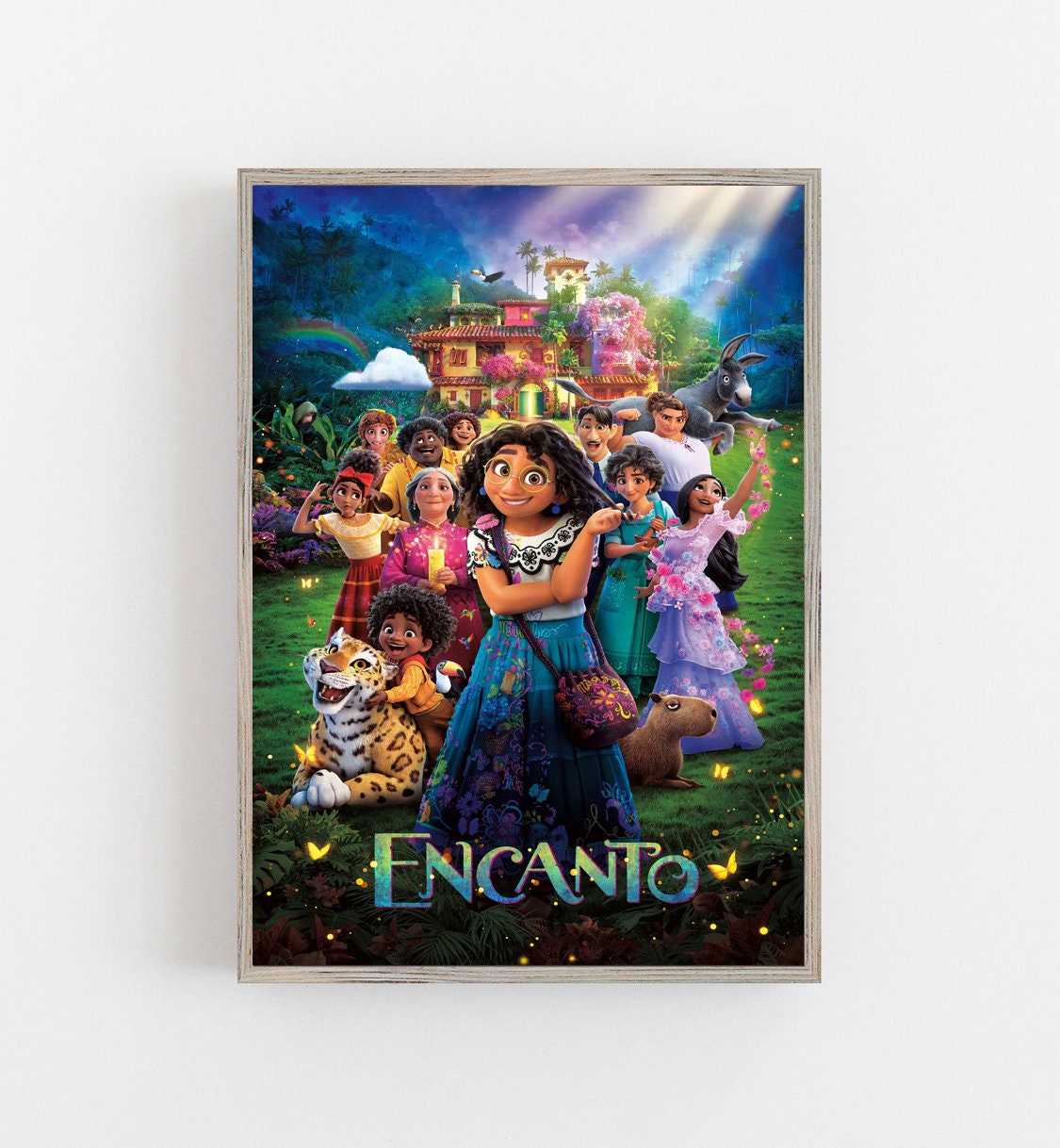 Encanto 2021 Animation Movie Cover Poster a Gift for a Child Encanto ...