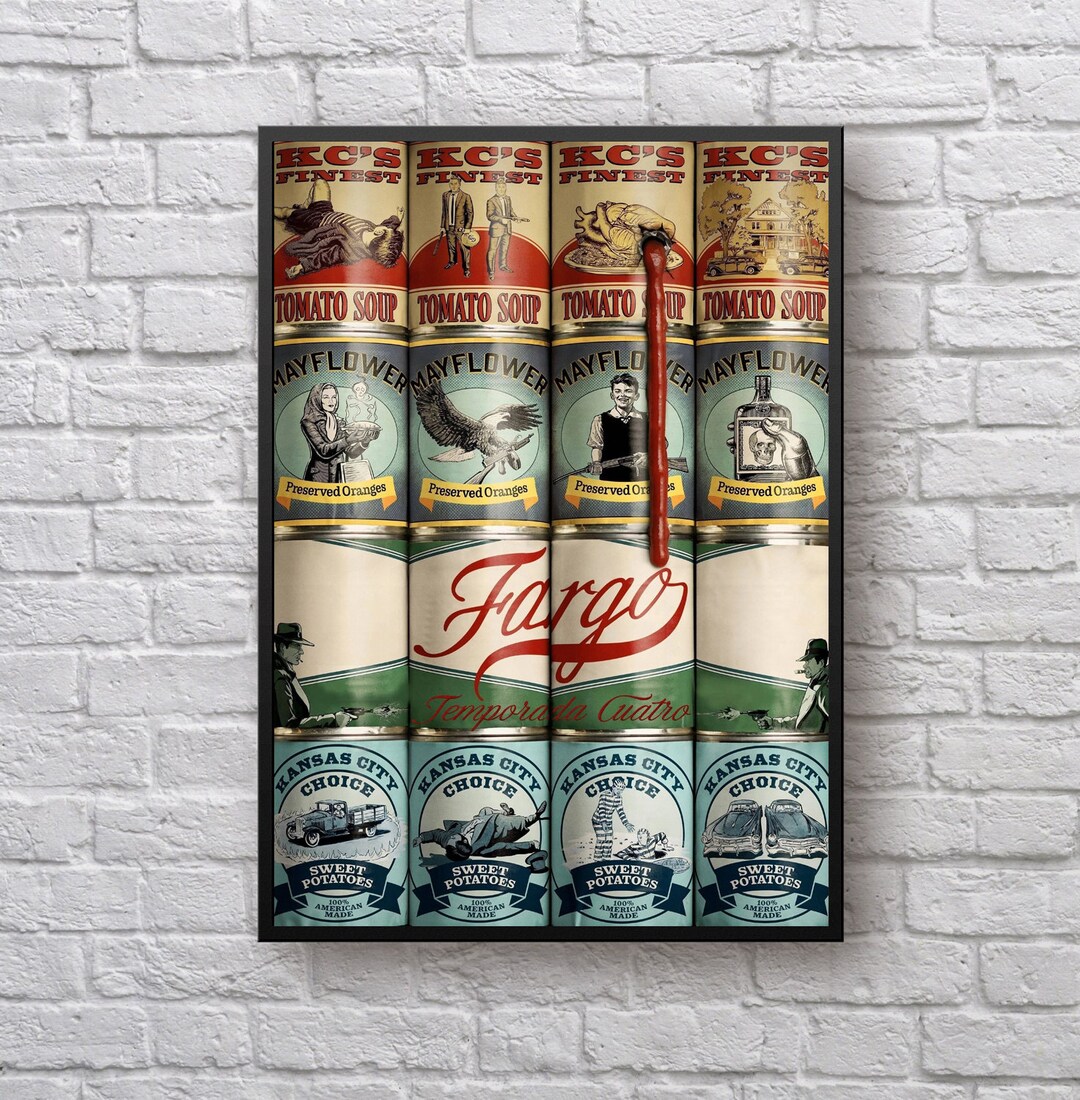 Fargo 2014 TV Series Artwork Poster Fargo Poster Fargo TV Print Fift ...