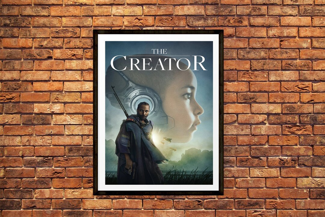 The Creator 2023 Sci-fi Cover Movie Poster Artwork the Creator Poster ...