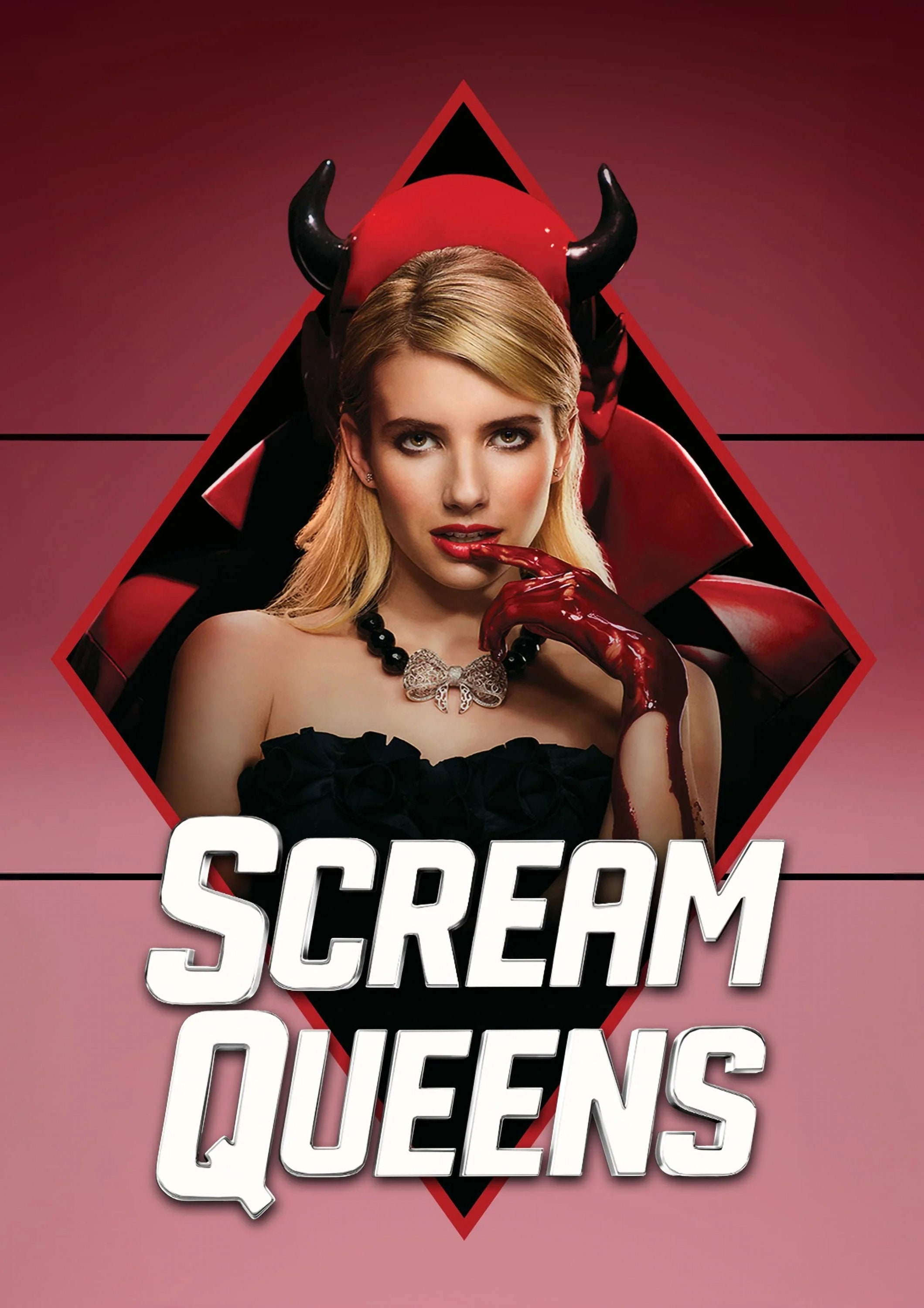 Scream Queens 2015 TV Series Poster Canvas Matte Silk A1 A2 A3 A4 A5 A6 ...