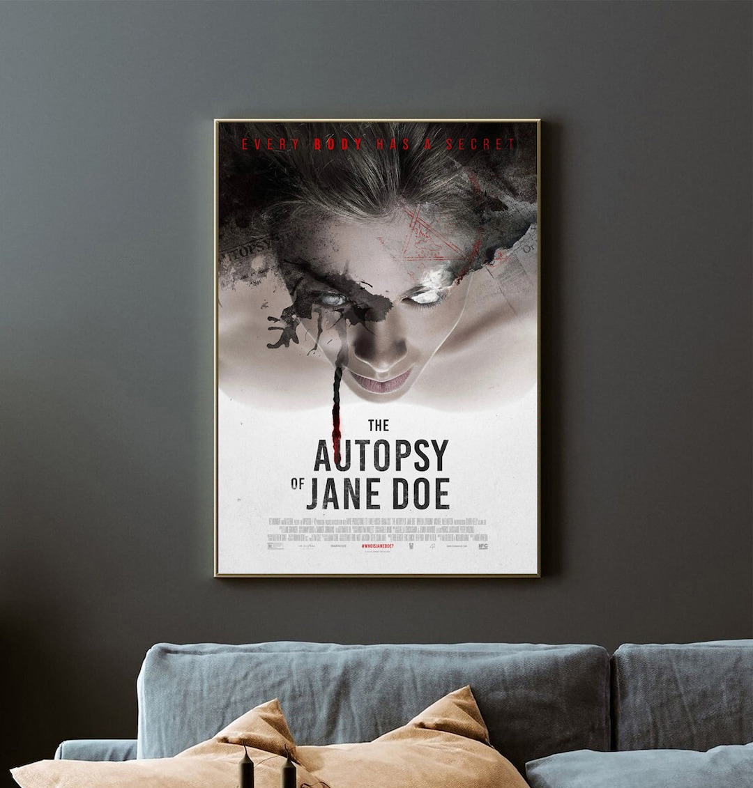 The Autopsy of Jane Doe 2016 Movie Poster Canvas Matte Silk A1 A2 A3 A4 ...