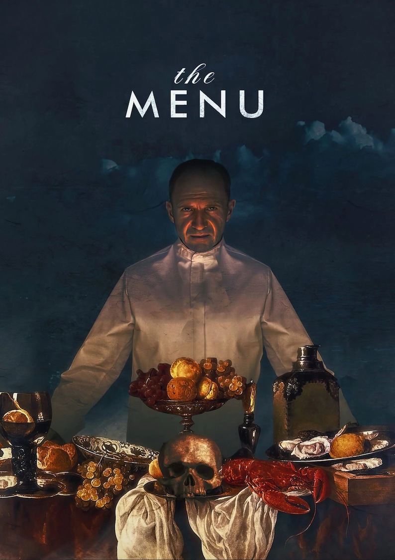 The Menu 2022 Movie Poster / Film Poster / Movie Poster Art A1 / A2 ...