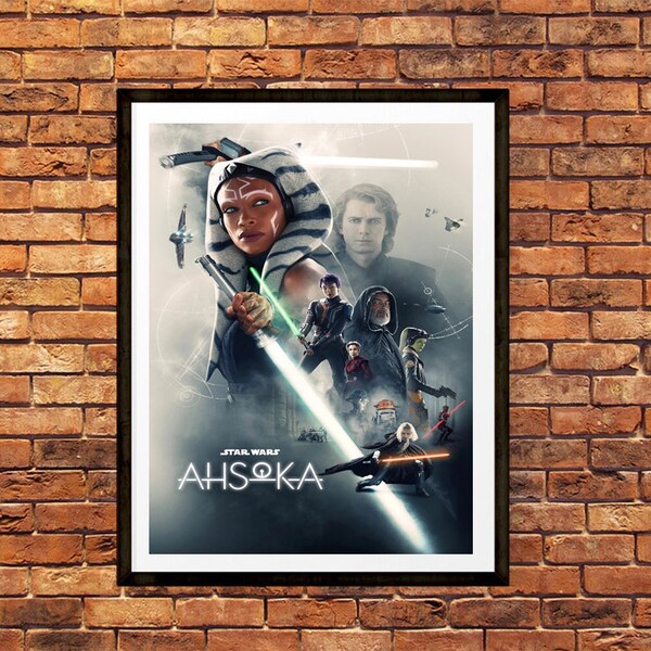 Ahsoka Show Anakin Poster - Etsy