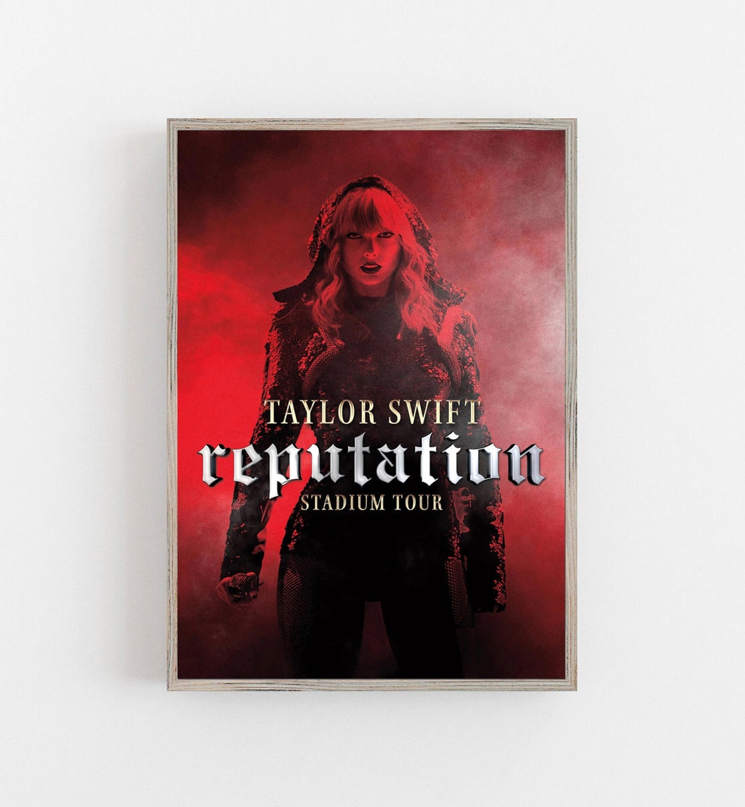 Taylor Swift Reputation Stadium Concert Cover Poster Taylor Swift Music ...