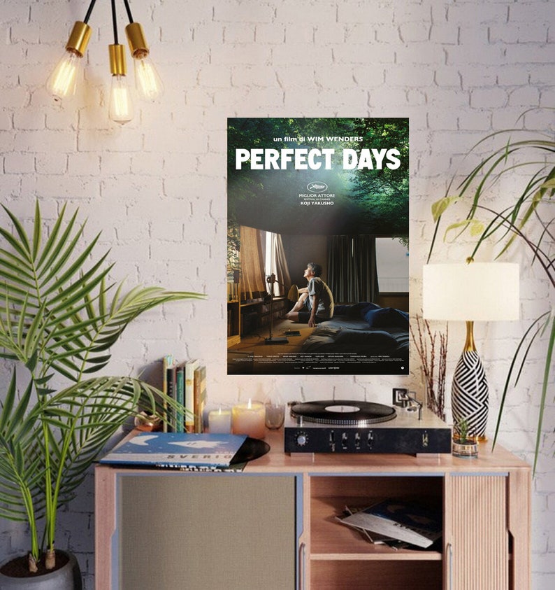 Perfect Days 2023 Movie Cove Poster Canvas Matte Silk A1 A2 A3 A4 A5 A6 ...