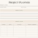 Project Manager Essentials - Project Planner - Etsy