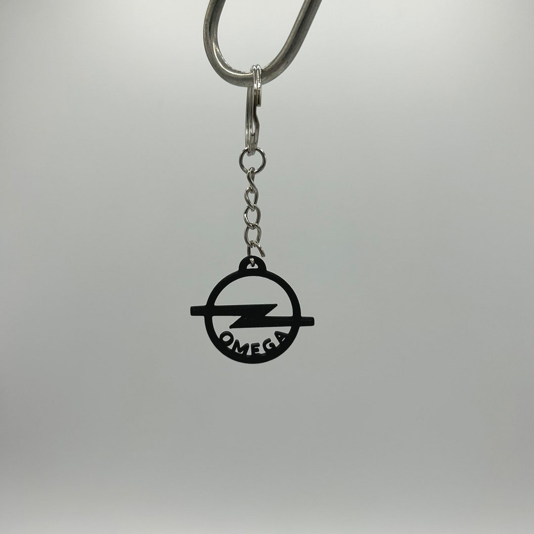Opel Logo Emblem OMEGA Lettering Keychains Trailer - Etsy