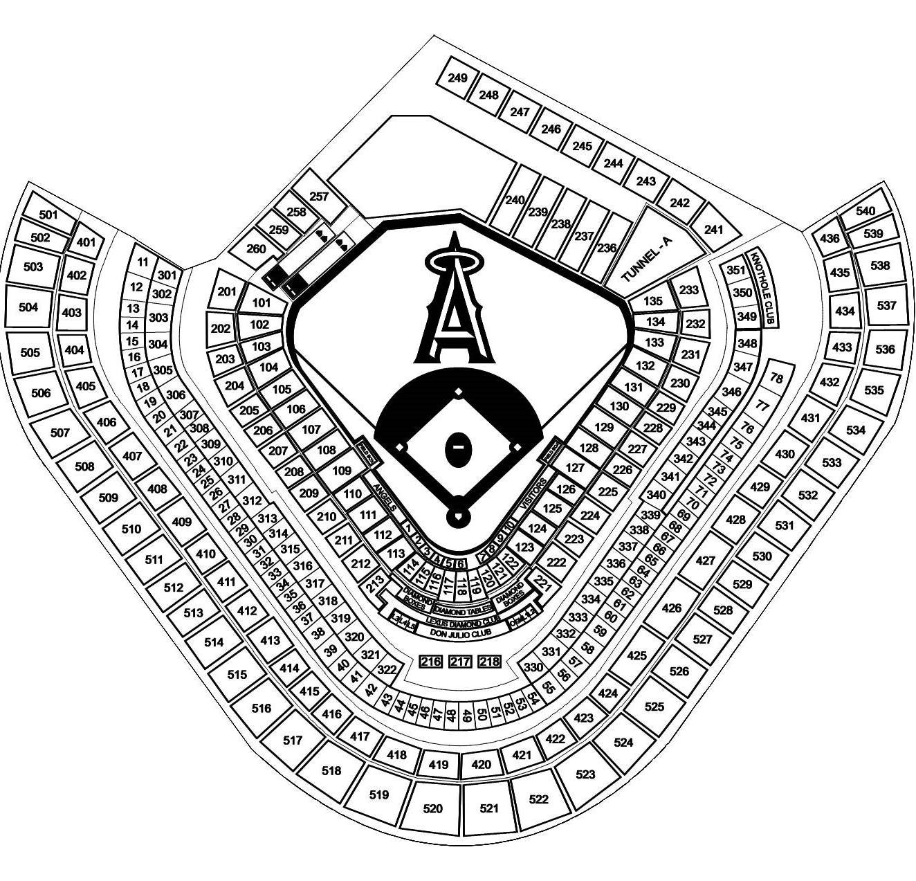 LAA Stadium 3D Layered Laser Cut File 6-layer Baseball Sign Svg, Dxf ...