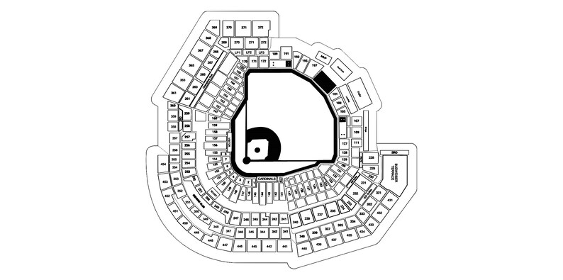 Digital Download 5-layer Busch Stadium Seating Chart Cut File Ai,dxf ...