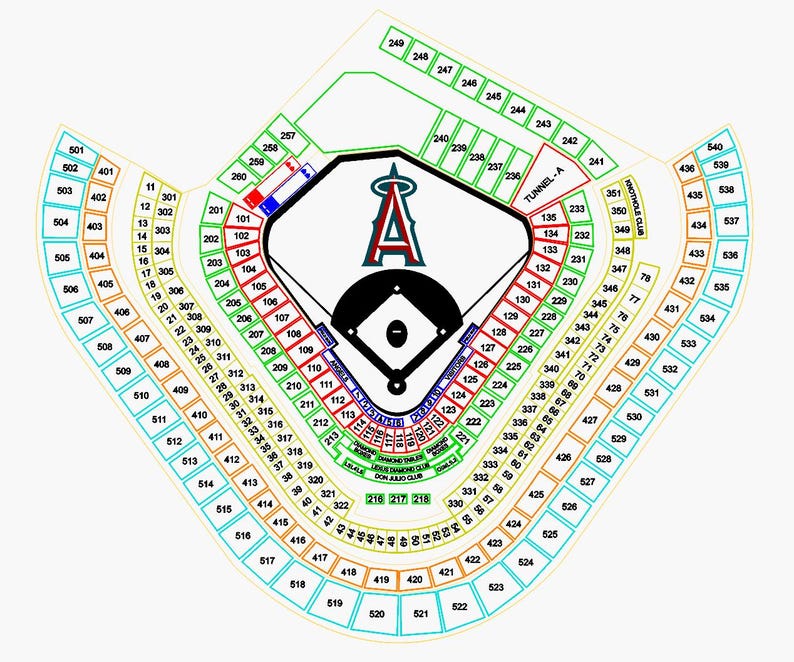 LAA Stadium 3D Layered Laser Cut File 6-layer Baseball Sign Svg, Dxf ...