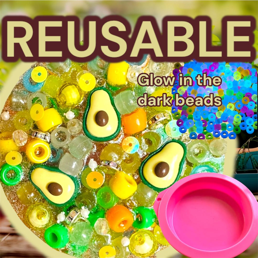 REUSABLE Avocado Picky Pad: Fidget Toy, Stress Relief, Skin Picking ...