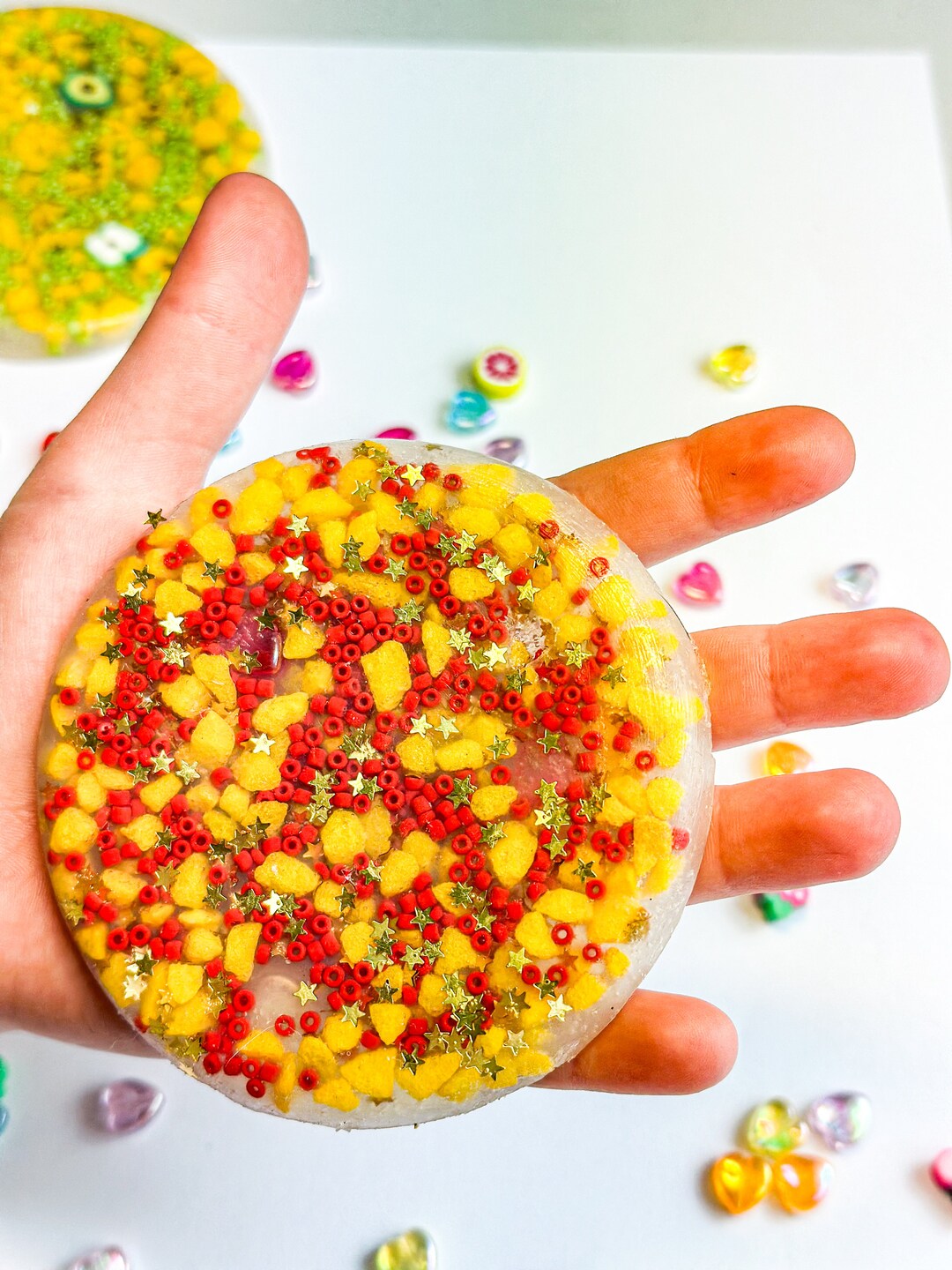 Picky Pad, Fidget, Silicone Pad, Skin Picking, Custom Made, Colourful ...