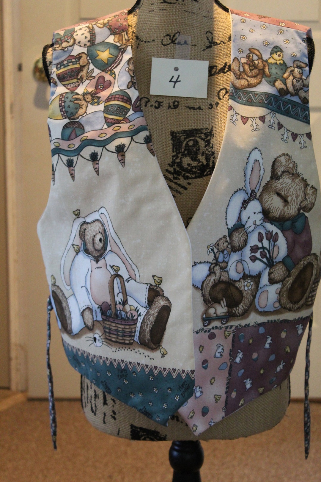 EASTER VEST - Etsy